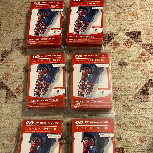 Mcdavid | Other | Mcdavid Basketball Reversible Knee Sleeves With Hex ...